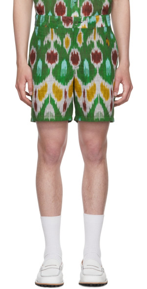 Erdem - Green Lucas Shorts