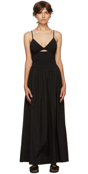 Esse Studios - Black Tri Knit Maxi Dress