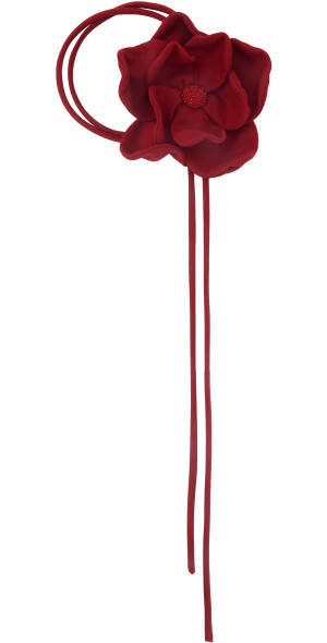 Fancì Club - Red Rose-Flower Choker