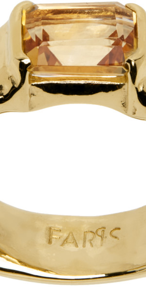 FARIS - SSENSE Exclusive Gold Nast Ring