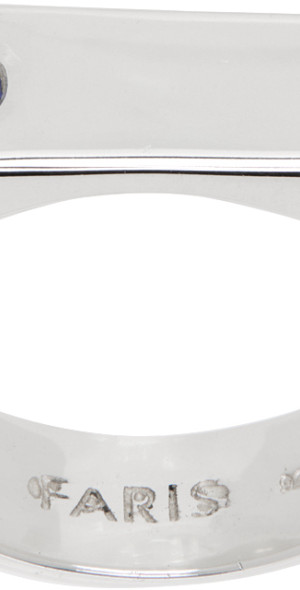 FARIS - SSENSE Exclusive Silver Blanco Ring