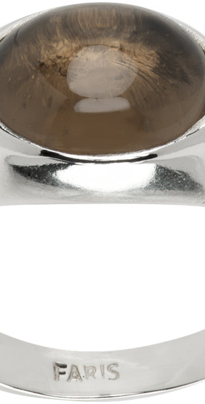 FARIS - SSENSE Exclusive Silver Eye Ring