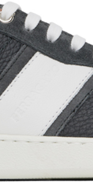 Ferragamo - Gray Signature Low Sneakers