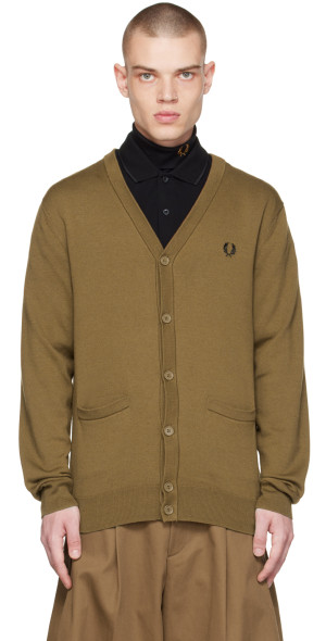 Fred Perry - Khaki Classic Cardigan