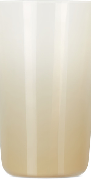 Gary Bodker Designs - Beige Tall Cup Glass
