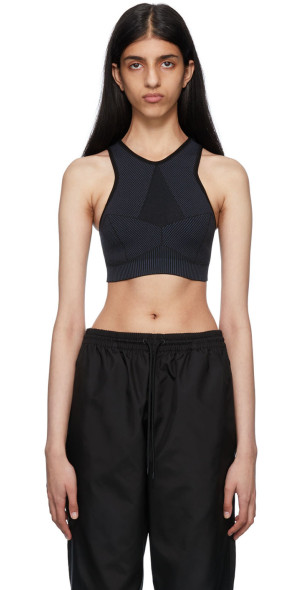 Gauge81 - Black & Navy Yukon Sports Bra