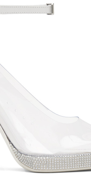 GCDS - Transparent Transpallic Rider Heels