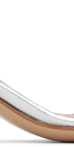 Gianvito Rossi - Silver Bijoux 55 Mules