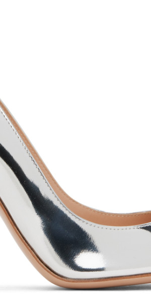 Gianvito Rossi - Silver Gianvito 105 Heels
