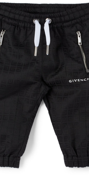 Givenchy - Baby Black Logo Trousers
