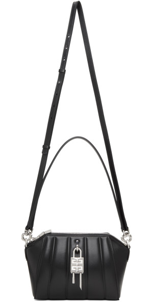 Givenchy - Black XS Quilted Antigona Lock Bag