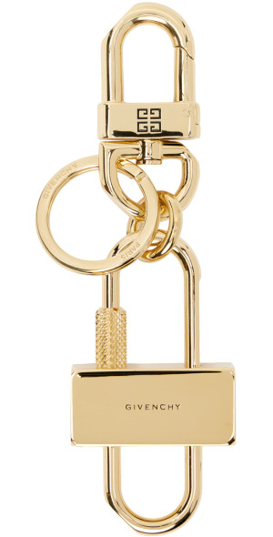 Givenchy - Gold Padlock Keychain