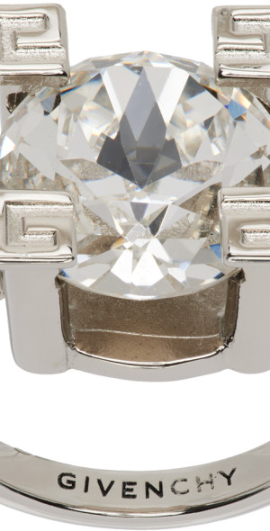 Givenchy - Silver 4G Claw Ring