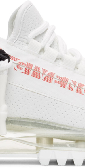 Givenchy - White & Red Spectre Low Runner Sneakers