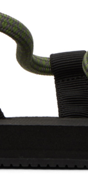 Gramicci - Green & Black Rope Sandals