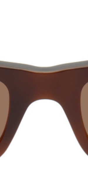 Gucci - Red Rectangular Sunglasses