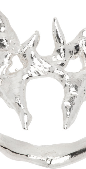Harlot Hands - SSENSE Exclusive Silver Soar Ring