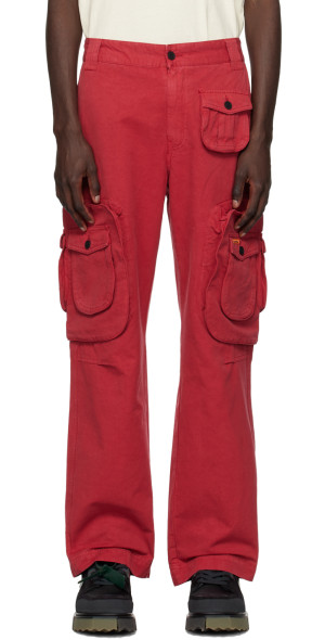 Heron Preston - Red Button Cargo Pants