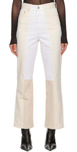 HODAKOVA - White Patch Jeans