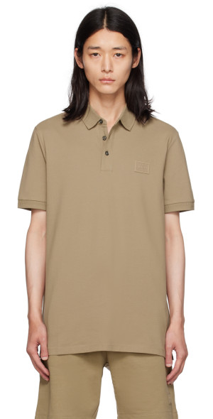 Hugo - Brown Patch Polo