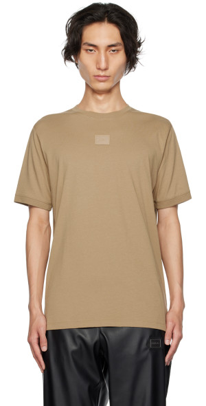 Hugo - Tan Patch T-Shirt