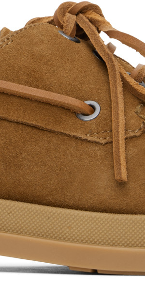 Hugo - Tan Suede Boat Shoes