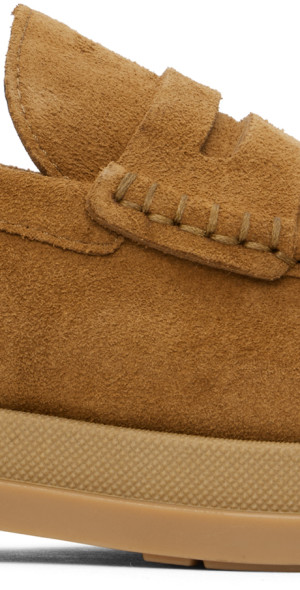 Hugo - Tan Suede Loafers