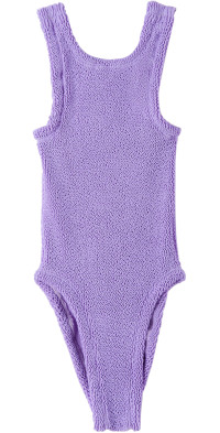 Hunza G - Kids Purple Daphne Bikini