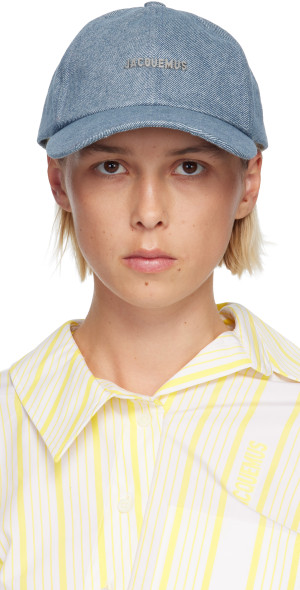 JACQUEMUS - Blue 'The Gadjo' Baseball Cap