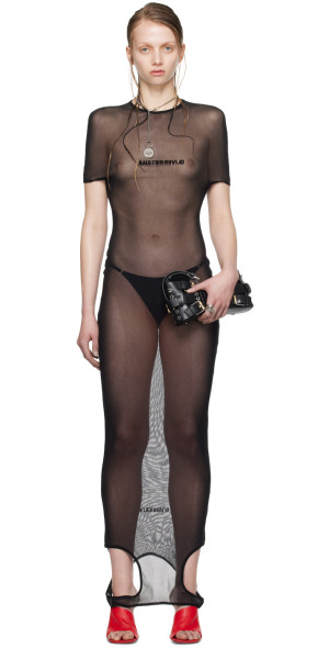 Jean Paul Gaultier - Black Shayne Oliver Edition Maxi Dress