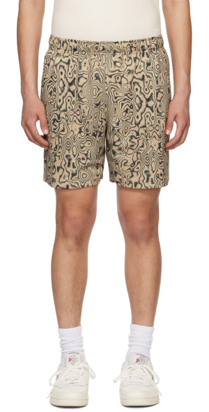 John Elliott - Tan Practice Shorts