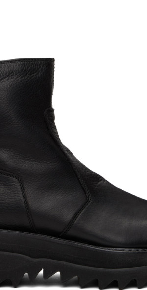 Julius - Black Side Zip Boots