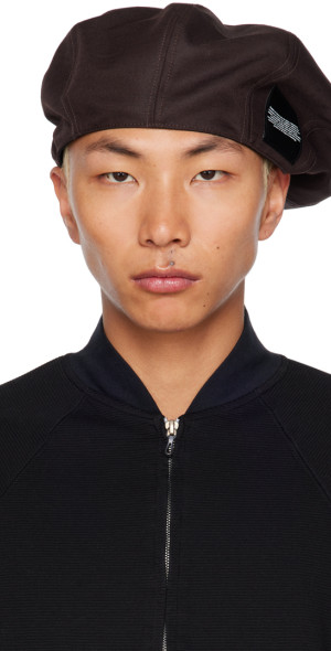 Julius - Brown Patch Beret