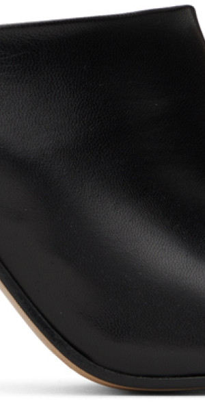 JW Anderson - Black Paw Leather Mules