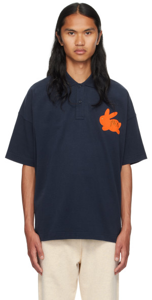 JW Anderson - Navy Bunny Polo