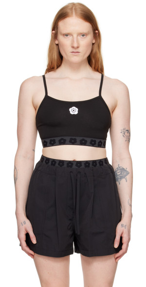 Kenzo - Black Paris Boke 2.0 Sport Bra