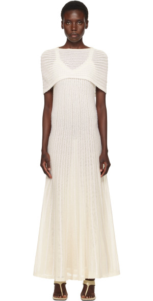 KHAITE - Off-White Thora Maxi Dress