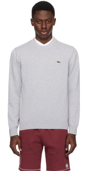 Lacoste - Gray Crewneck Sweater