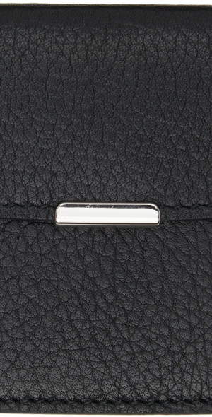 LEMAIRE - Black Soft Tab Card Holder
