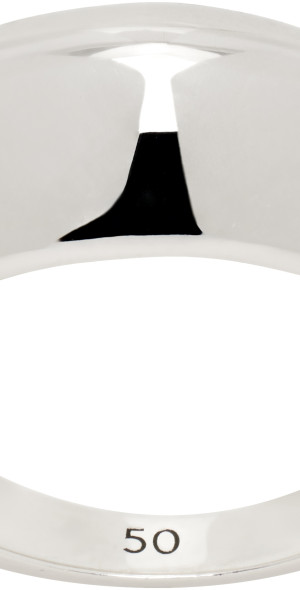 LEMAIRE - Silver Chunky Drop Ring