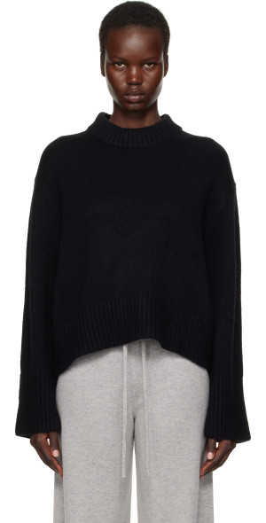 LISA YANG - Black Sony Sweater