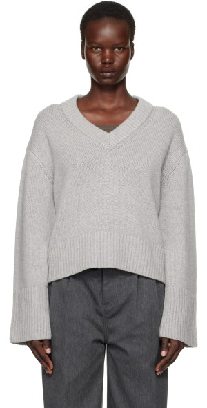 LISA YANG - Gray Aletta Sweater