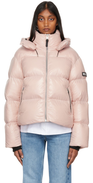 MACKAGE - SSENSE Exclusive Pink Evie Down Jacket
