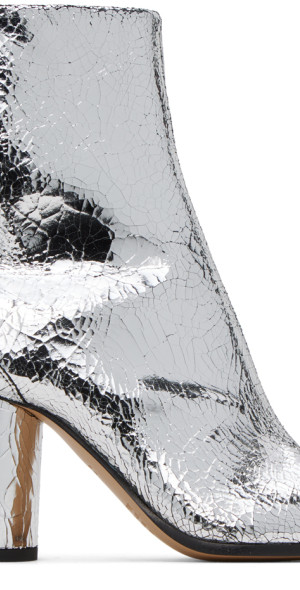 Maison Margiela - Silver Tabi Boots