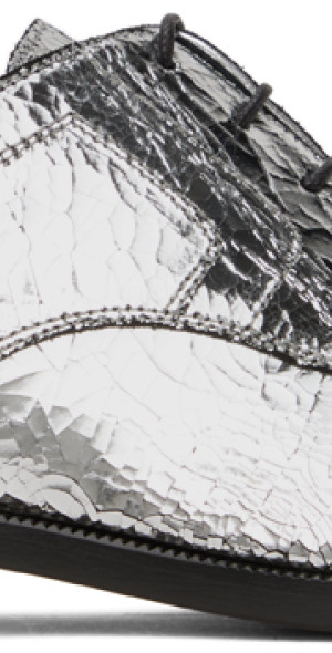 Maison Margiela - Silver Tabi Derbys