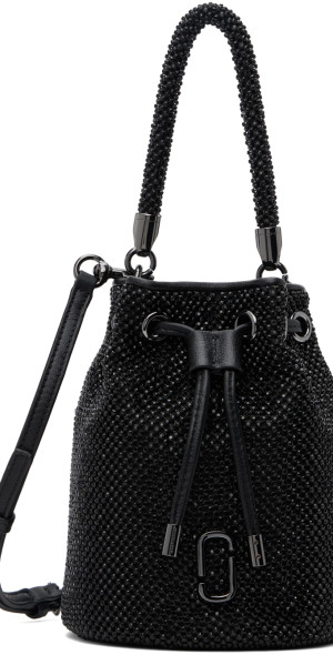 Marc Jacobs - Black 'The Rhinestone Mini Bucket' Bag