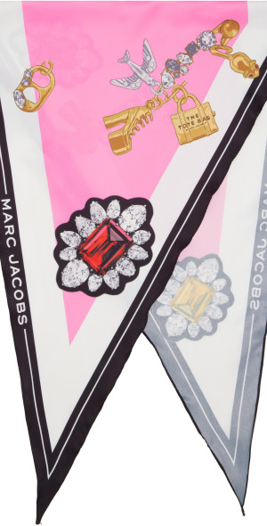 Marc Jacobs - Multicolor Charms Scarf