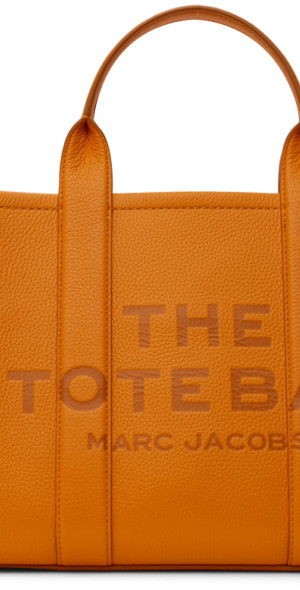 Marc Jacobs - Orange 'The Leather Medium' Tote