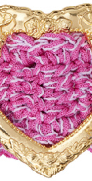 Marco Rambaldi - Pink Heart Buckle Belt