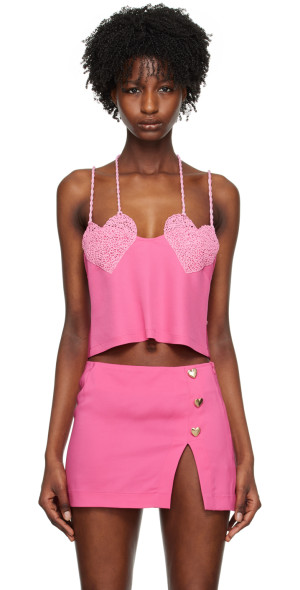Marco Rambaldi - Pink Heart Camisole